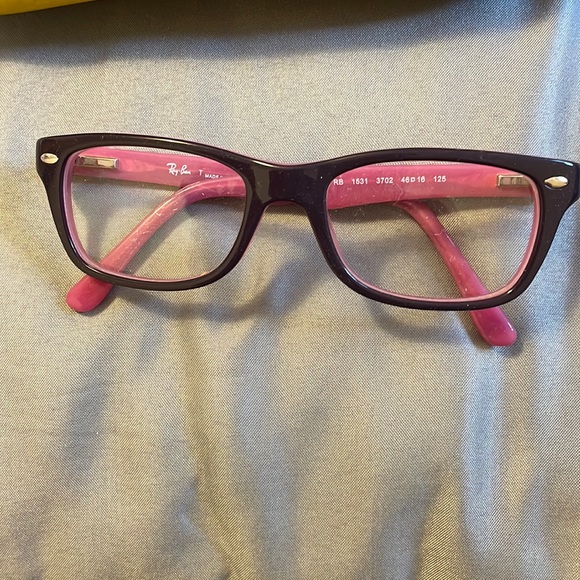 Ray-Ban | Accessories | Ray Ban Girls Glasses Purple And Pink | Poshmark